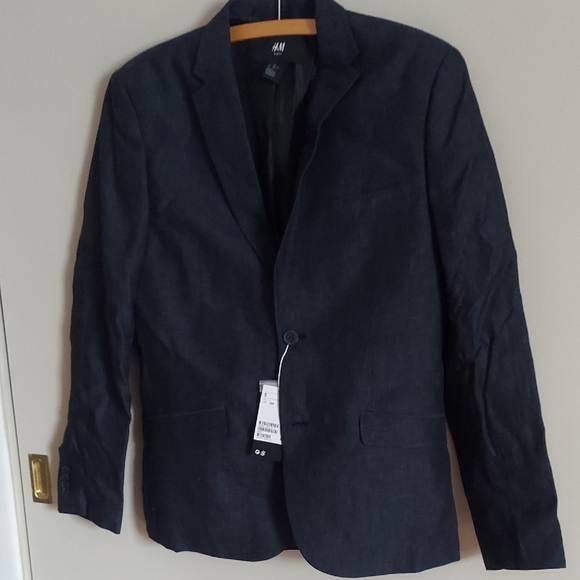 H&M | Suits & Blazers | Hm Mens Blue Blazer | Poshmark